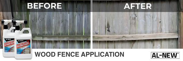 Deck, Wood Fence, & Patio Outdoor Cleaner - AL-NEW