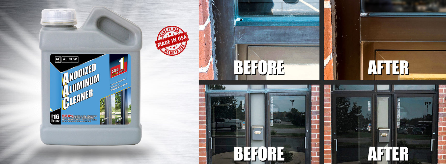 Anodized Aluminum Cleaner - AL-NEW