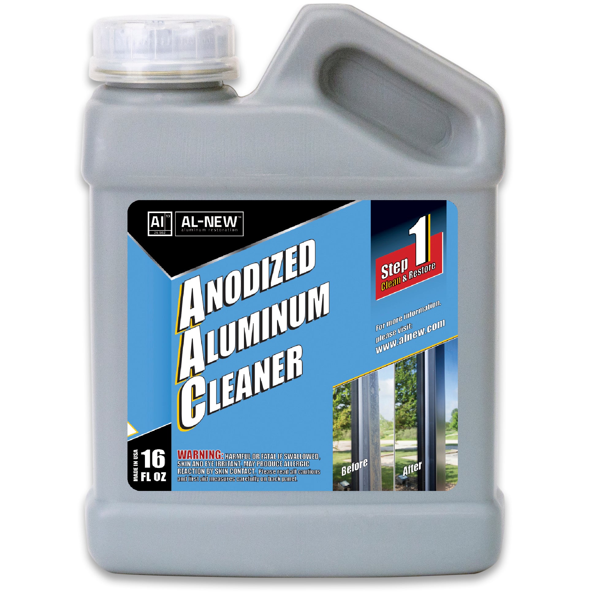 Anodized Aluminum Cleaner - AL-NEW